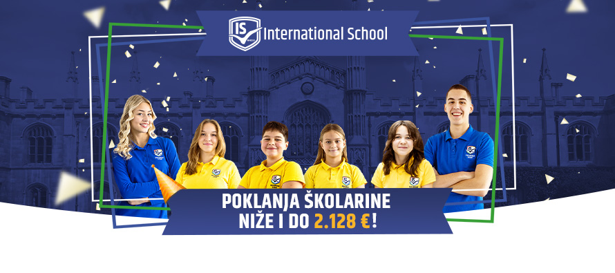 International School vam za Dan škole poklanja velika sniženja za upis ...